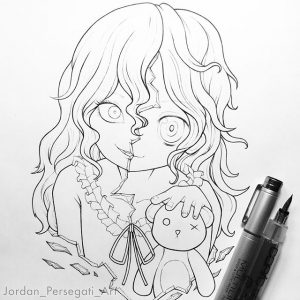 As ilustrações tenebrosas de Jordan Persegati - Criativo.Design