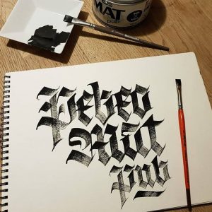 A incrível caligrafia de Frak One - Criativo.Design