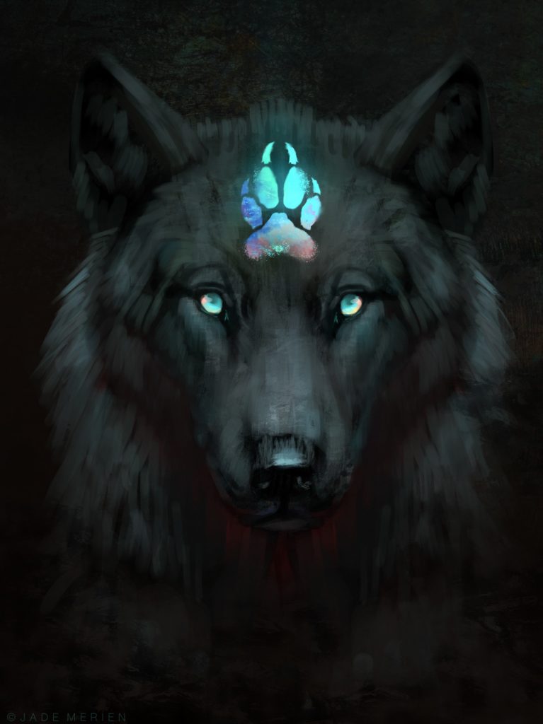 As belas pinturas de animais por Jade Merien - Criativo.Design
