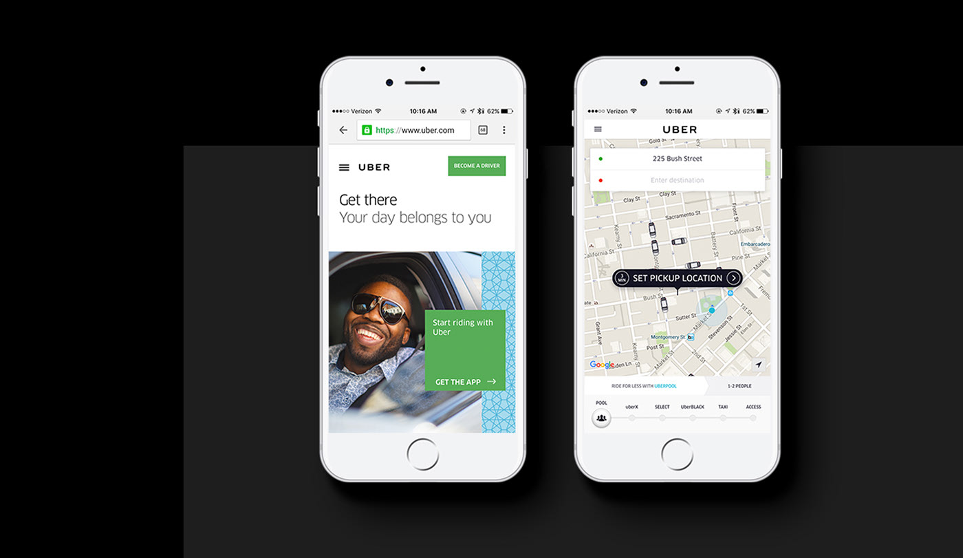 Como foi criado o projeto de redesign da logo da UBER - Criativo.Design