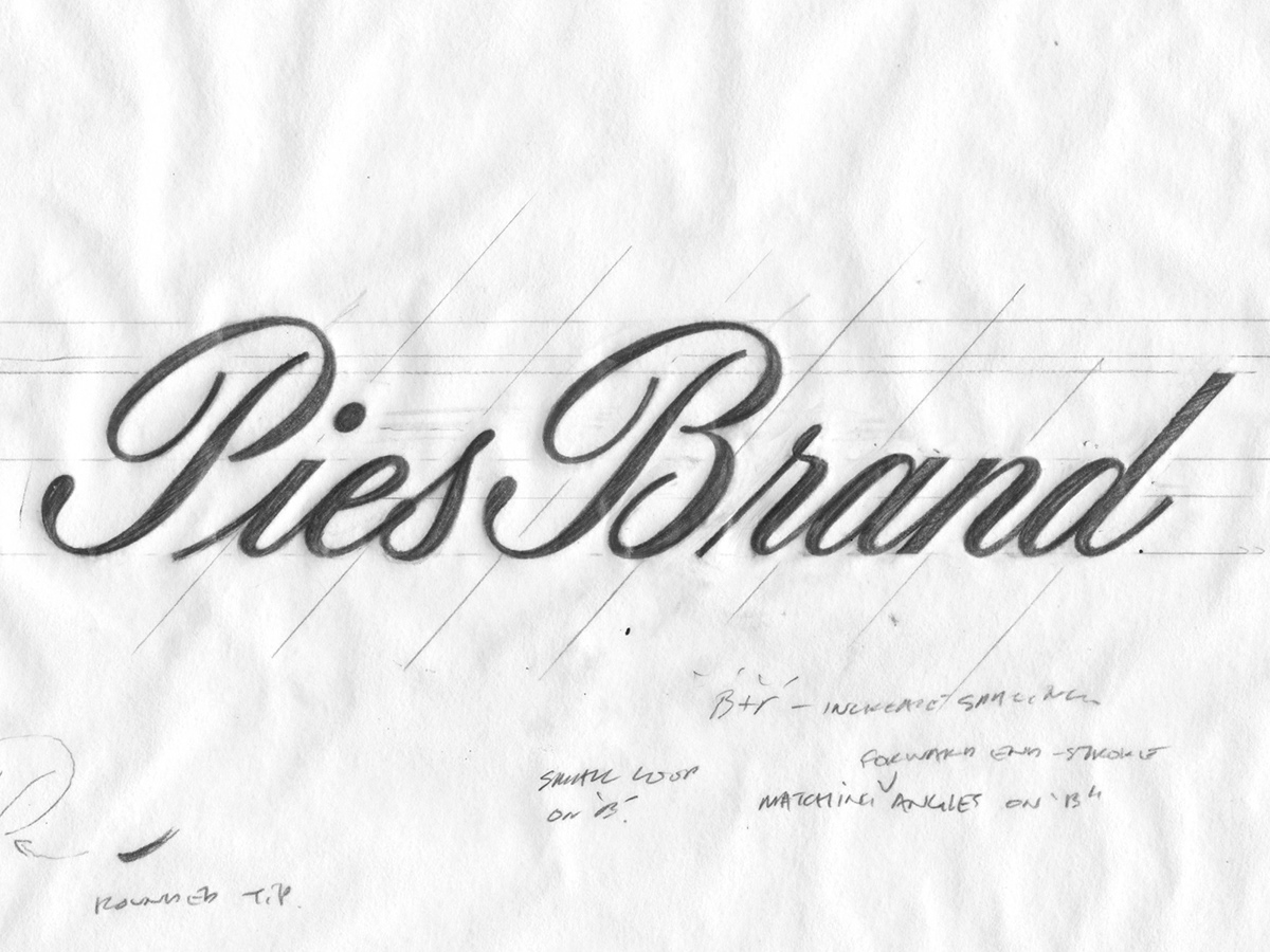 As sketchs de lettering de Stephen Pies - Criativo.Design