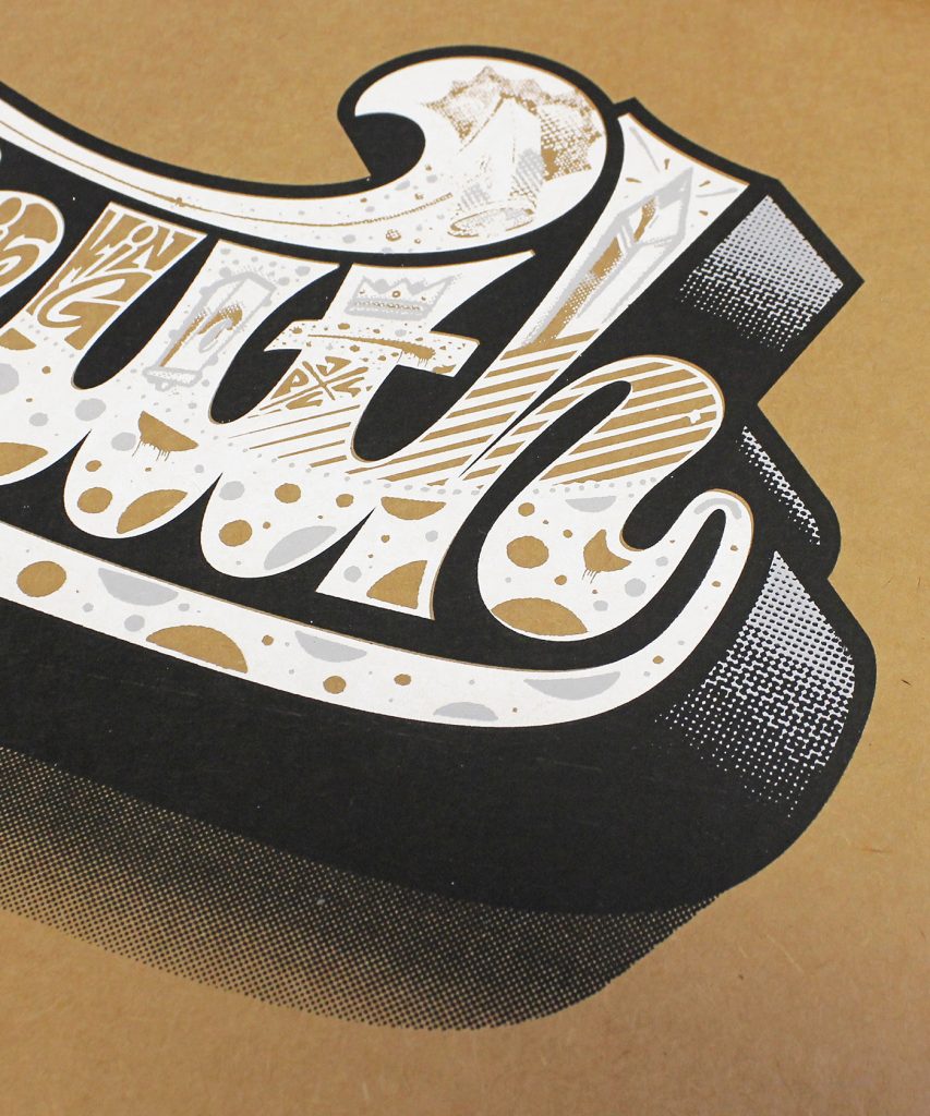 O lettering de James Lewis - Criativo.Design