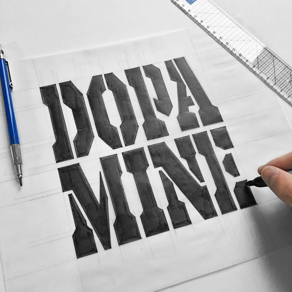 O lettering de James Lewis - Criativo.Design