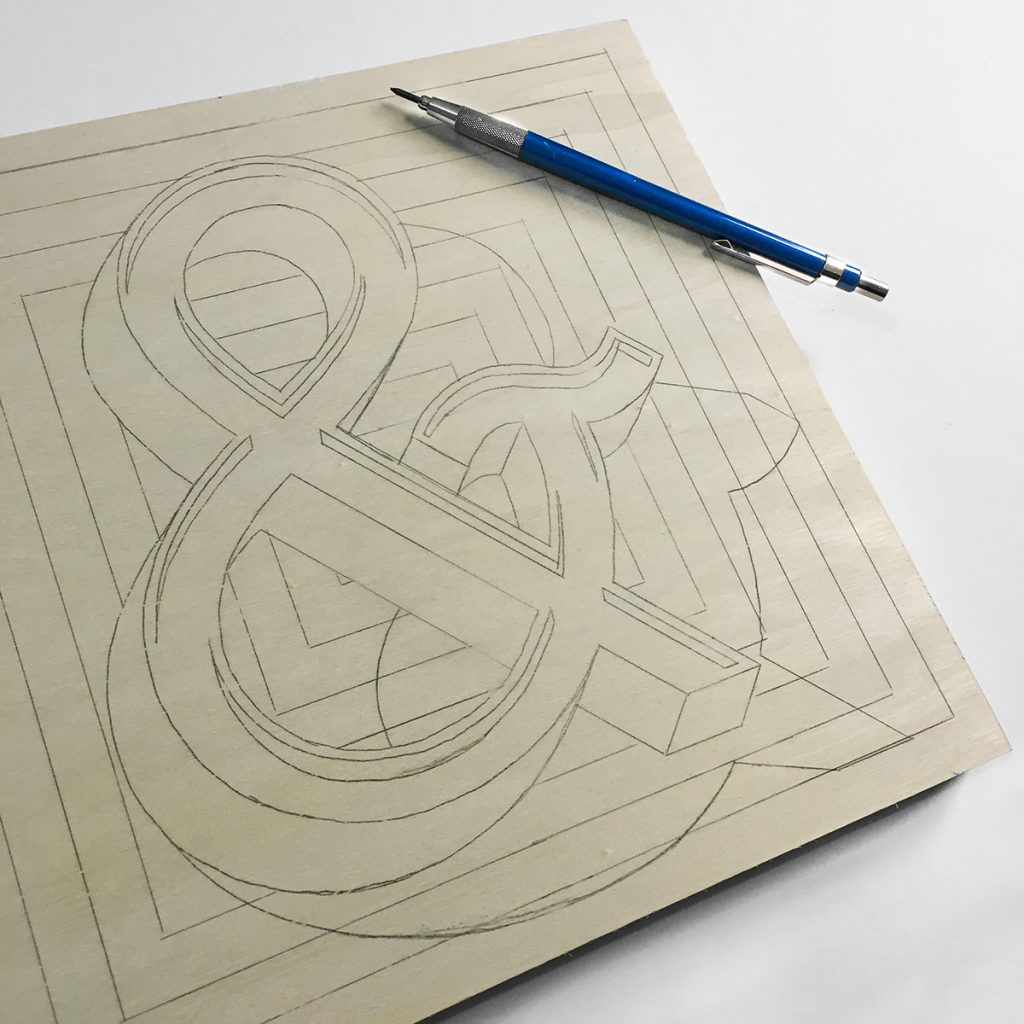 O lettering de James Lewis - Criativo.Design