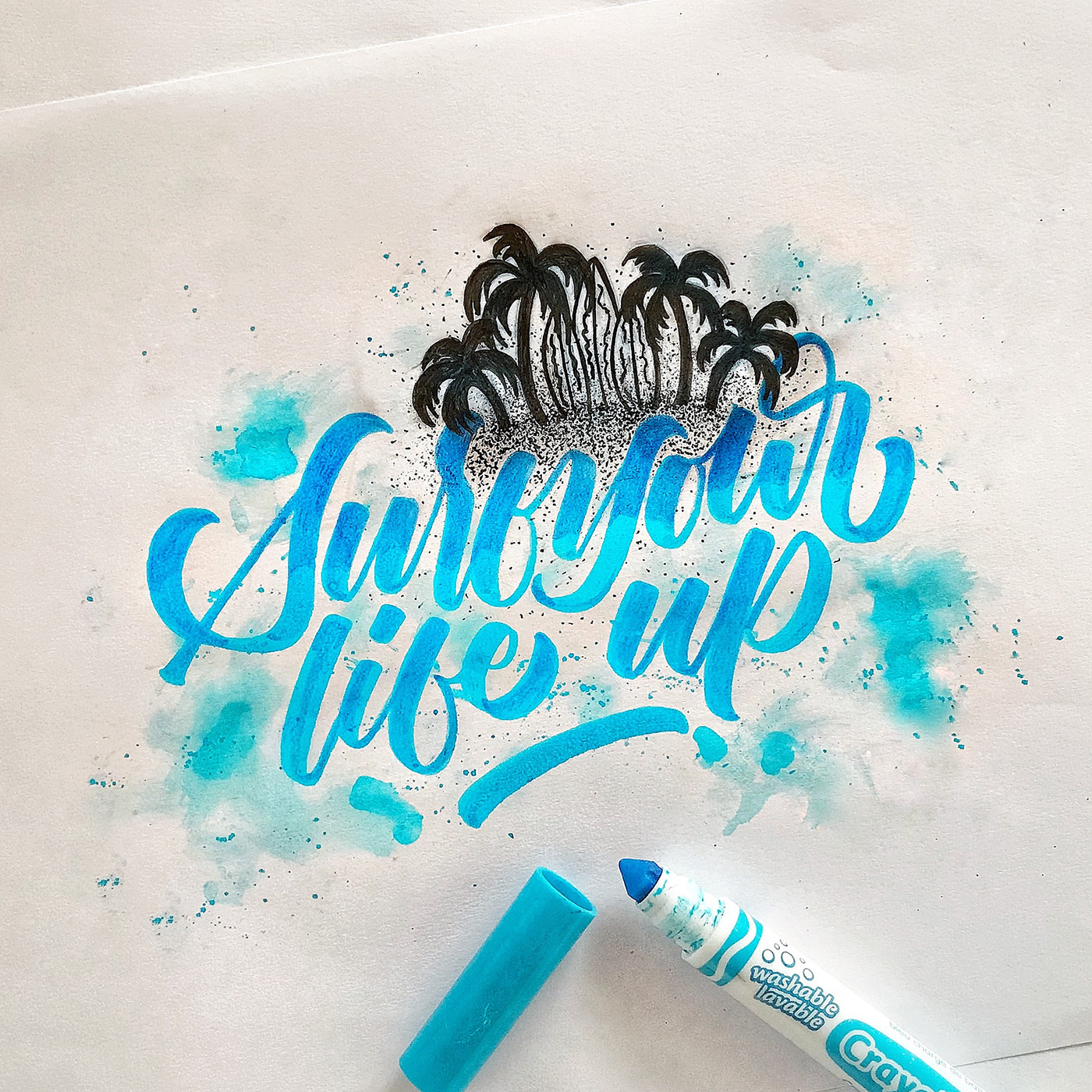 O belo lettering de Micaela Forziati - Criativo.Design
