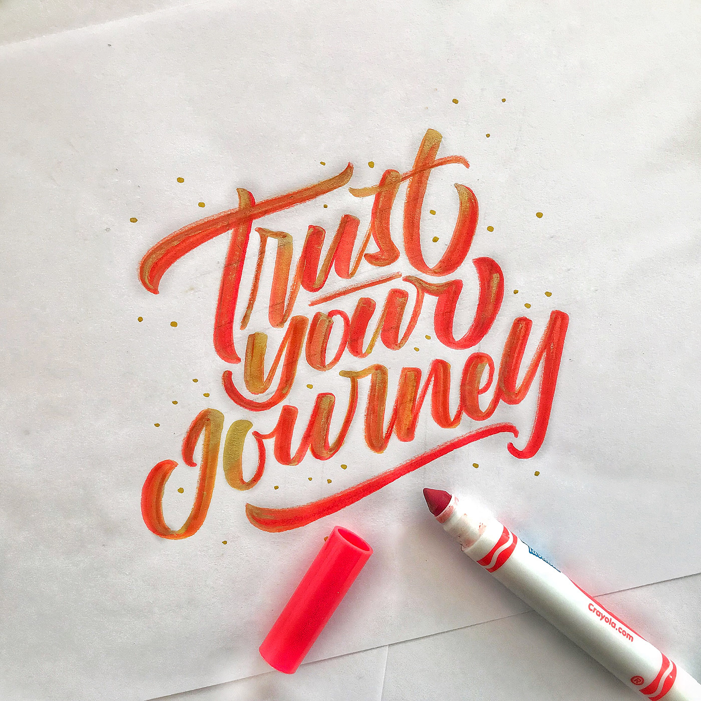 O belo lettering de Micaela Forziati - Criativo.Design