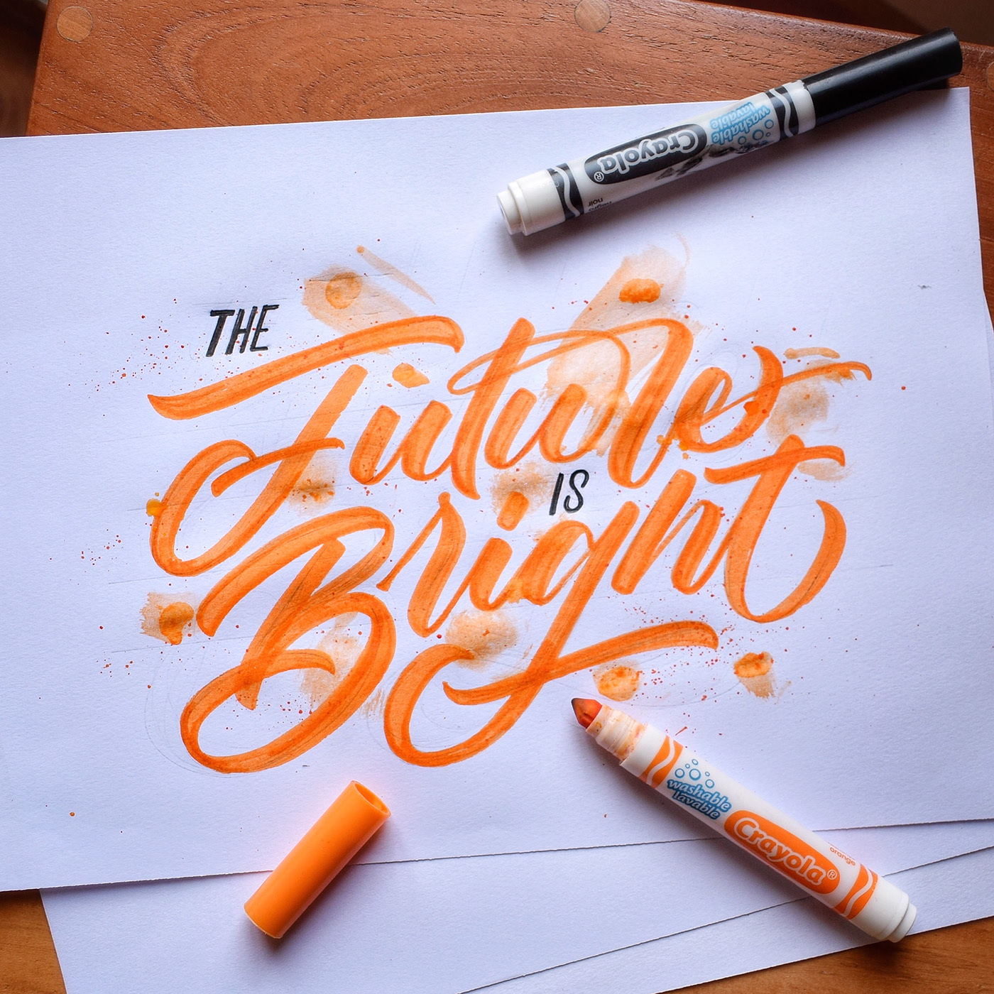 O belo lettering de Micaela Forziati - Criativo.Design