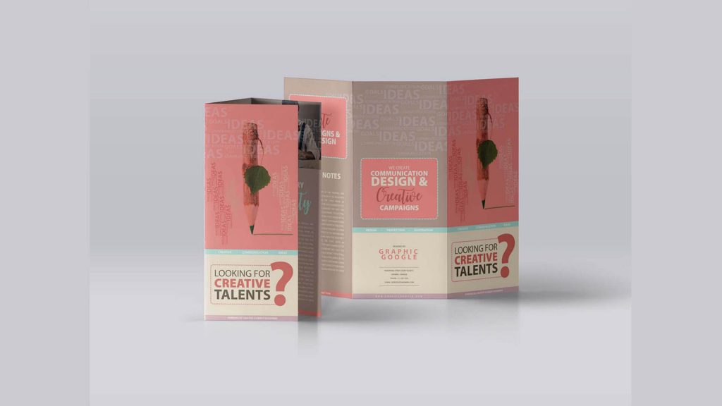 Folder Duas e Três Dobras - Criativo.Design