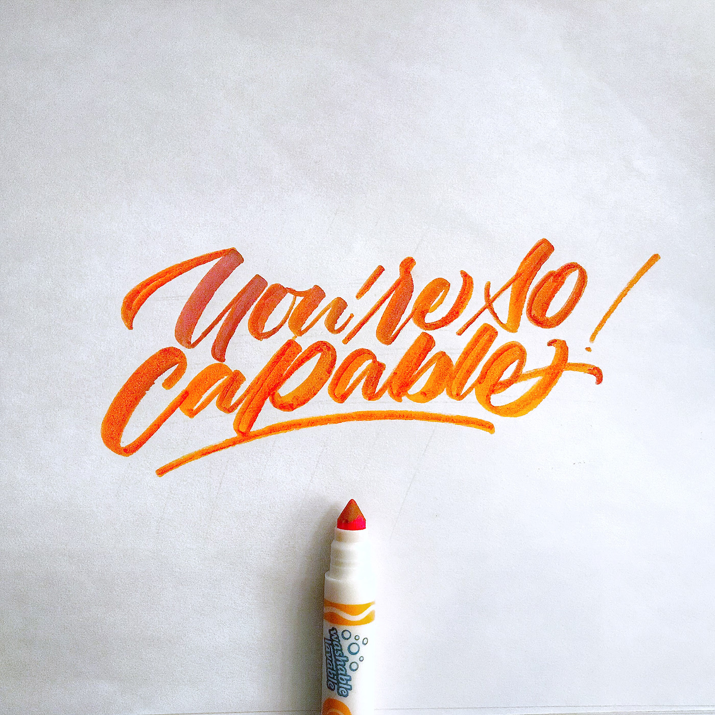 O belo lettering de Micaela Forziati - Criativo.Design
