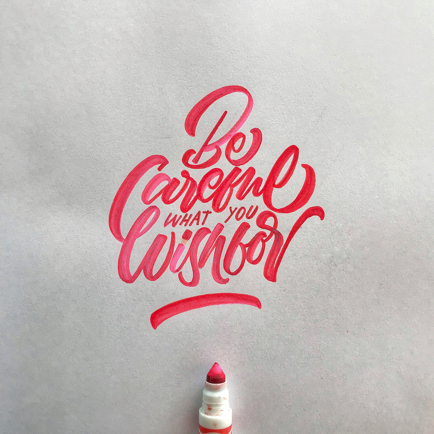 O belo lettering de Micaela Forziati - Criativo.Design