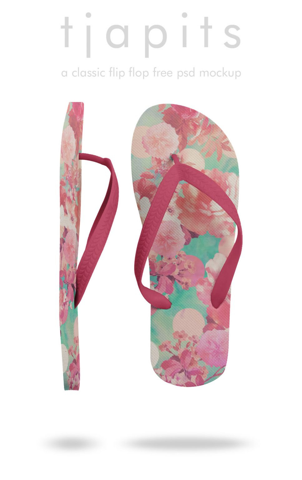 Mockup de chinelo clássico Grátis - Criativo.Design