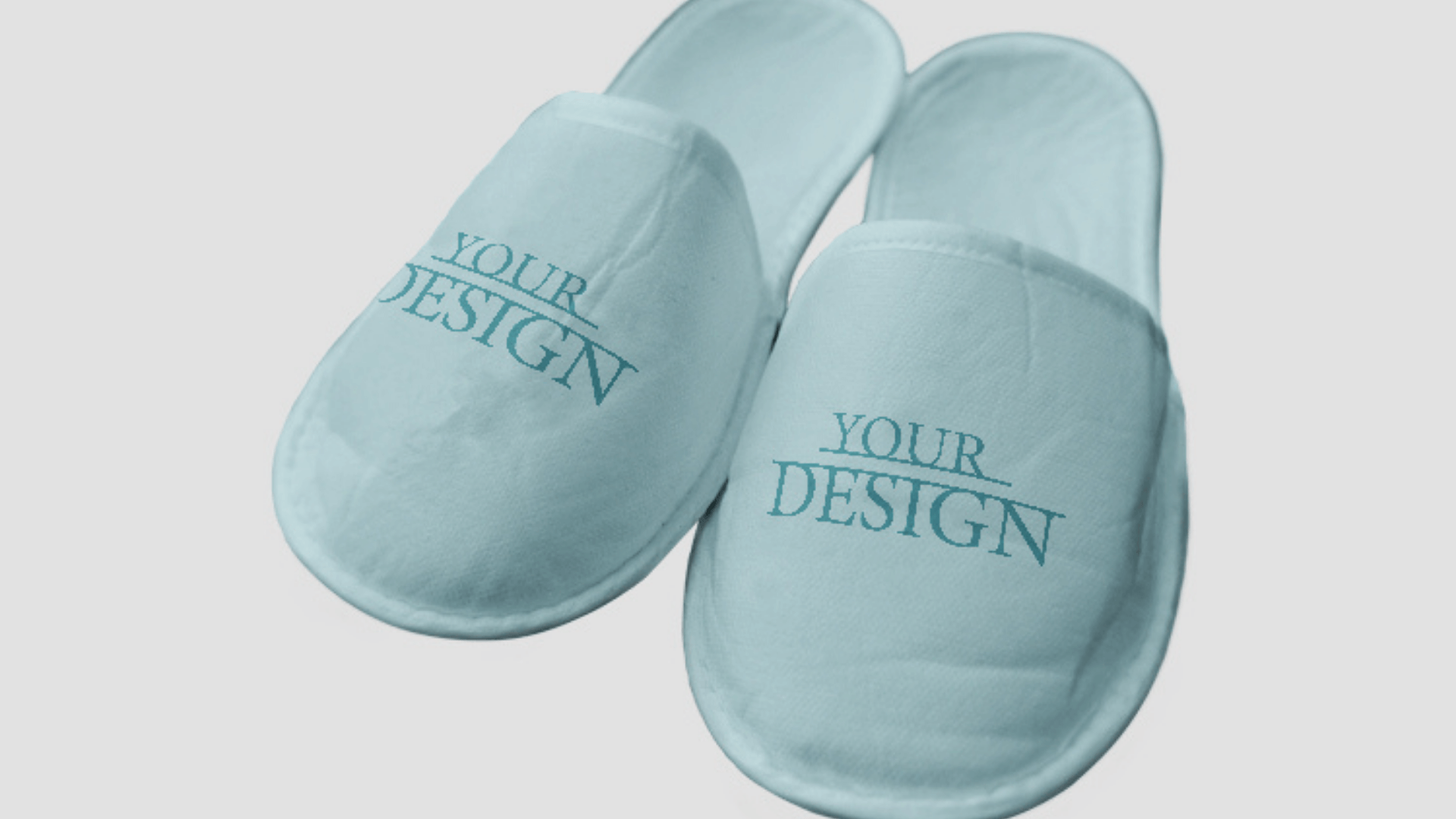 Mockup de chinelo Grátis - Criativo.Design