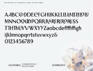 Saphion – Fonte display vintage elegante Grátis - Criativo.Design