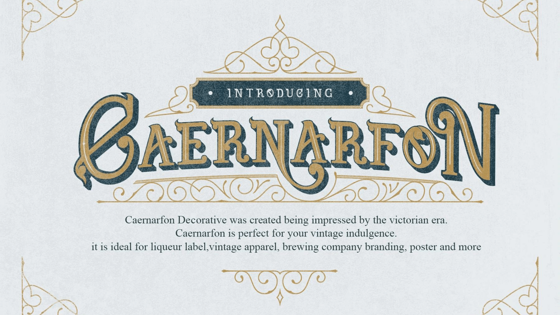 Caernarfon – Fonte serifada em camadas tradicional Grátis - Criativo.Design