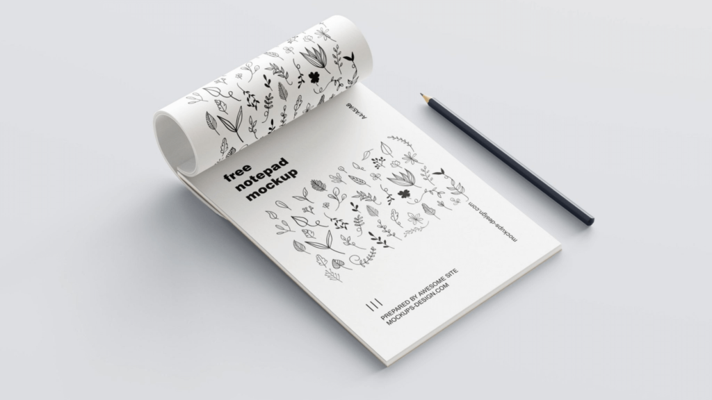 bloco de notas - Criativo.Design