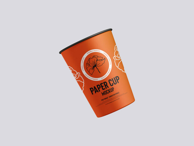 Mockup de copo grátis - Criativo.Design
