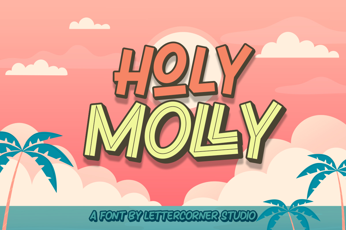 Holy Molly – Fonte display grátis - Criativo.Design