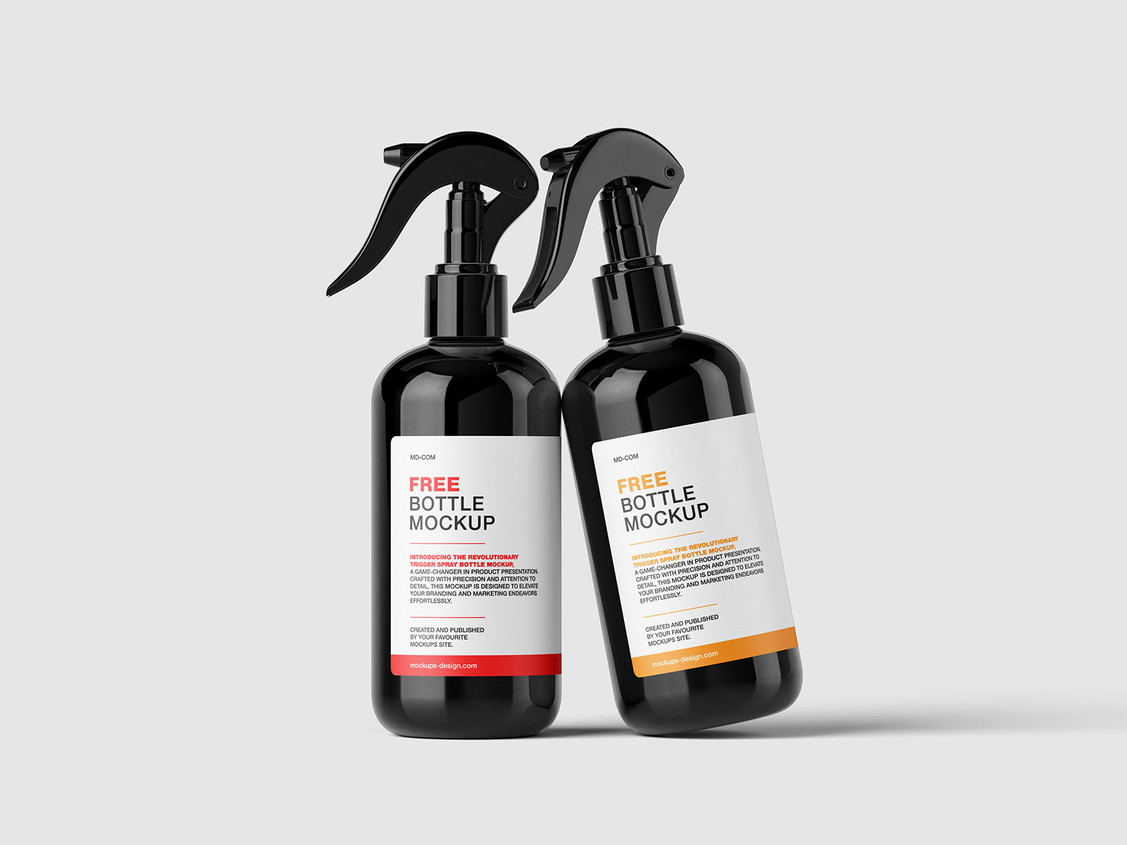 Mockup de frasco de spray grátis - Criativo.Design