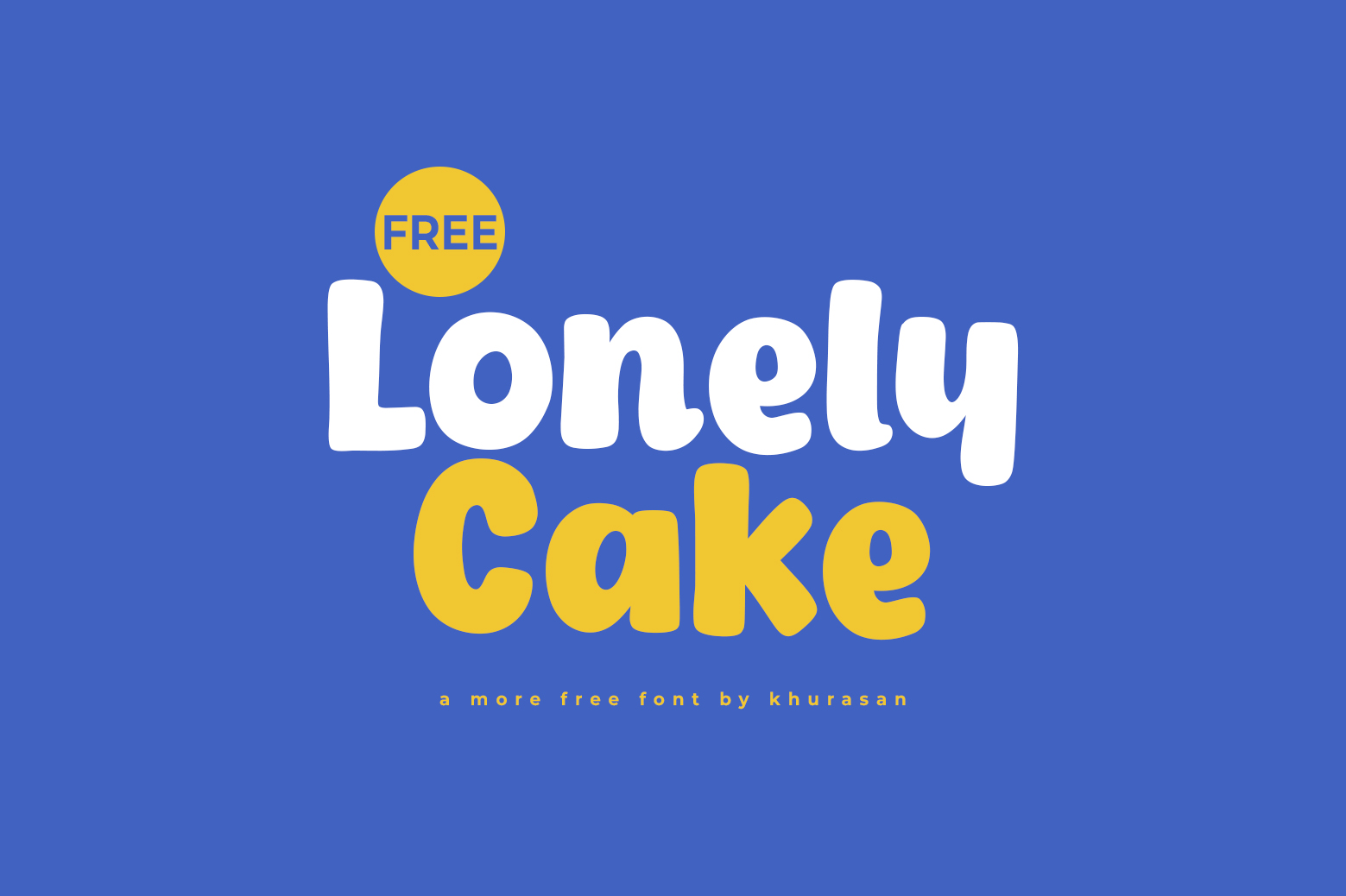 Lonely Cake – Fonte fancy grátis - Criativo.Design