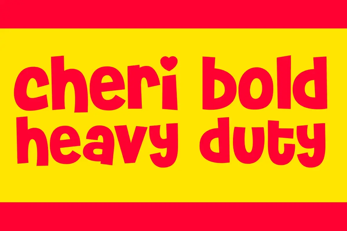 Cheri – Fonte Display Typeface grátis - Criativo.Design