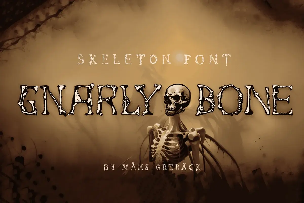 Gnarly Spine – Fonte Grátis - Criativo.Design