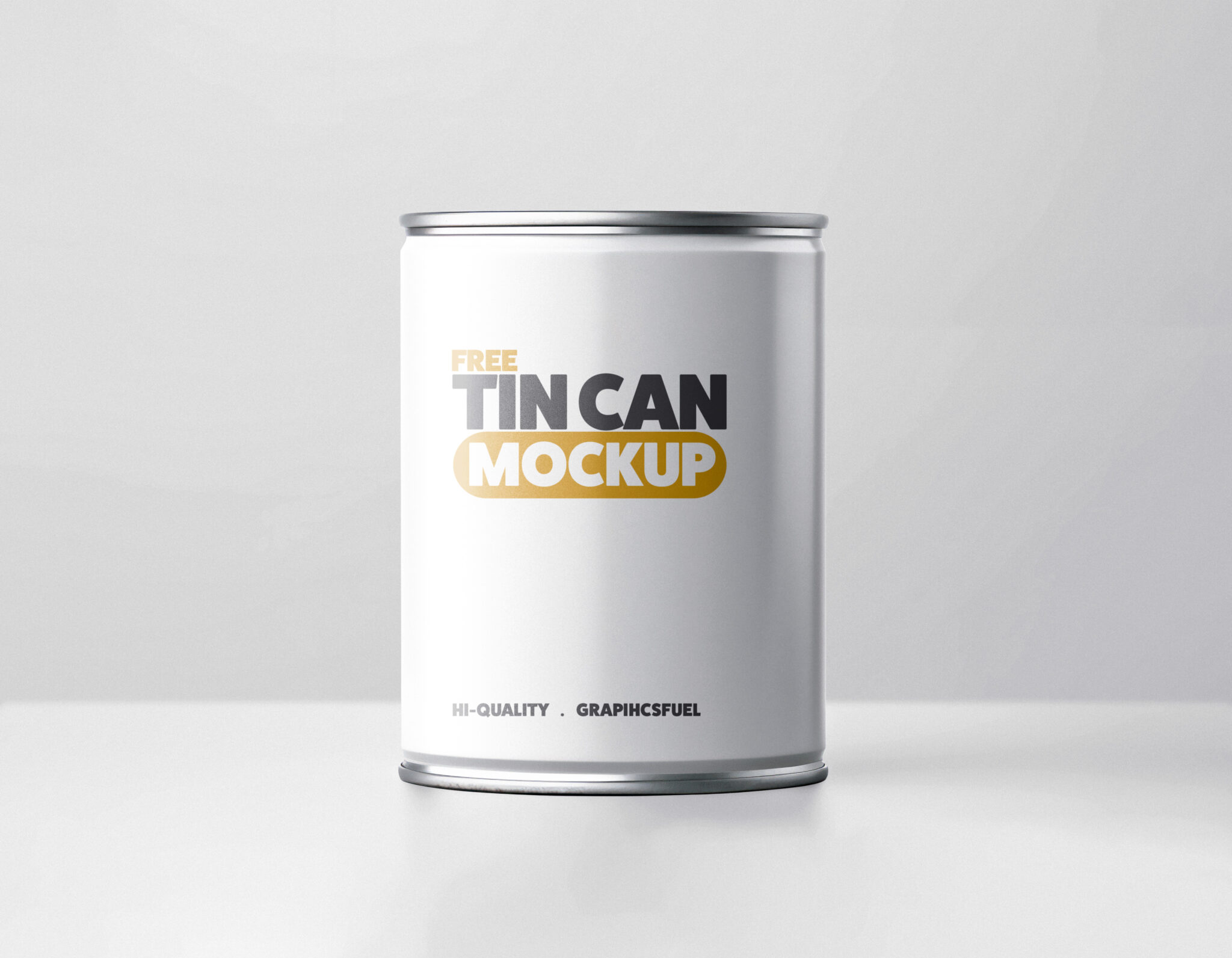 Mockup de Lata Grátis - Criativo.Design
