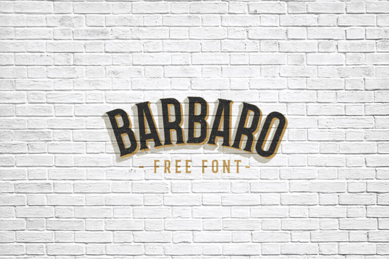 Barbaro – Fonte Grátis - Criativo.Design