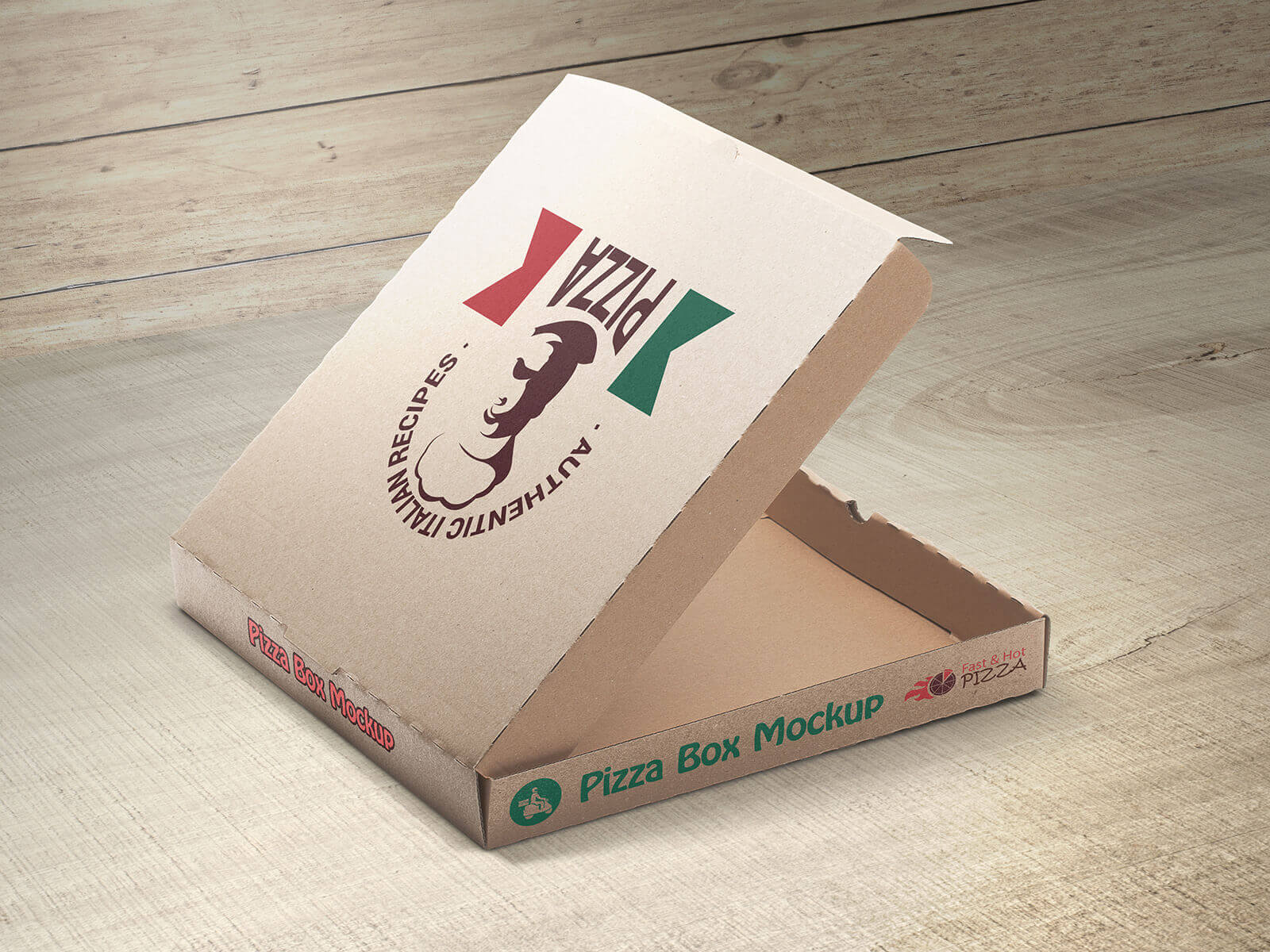 Mockup de Caixa de Pizza Grátis - Criativo.Design